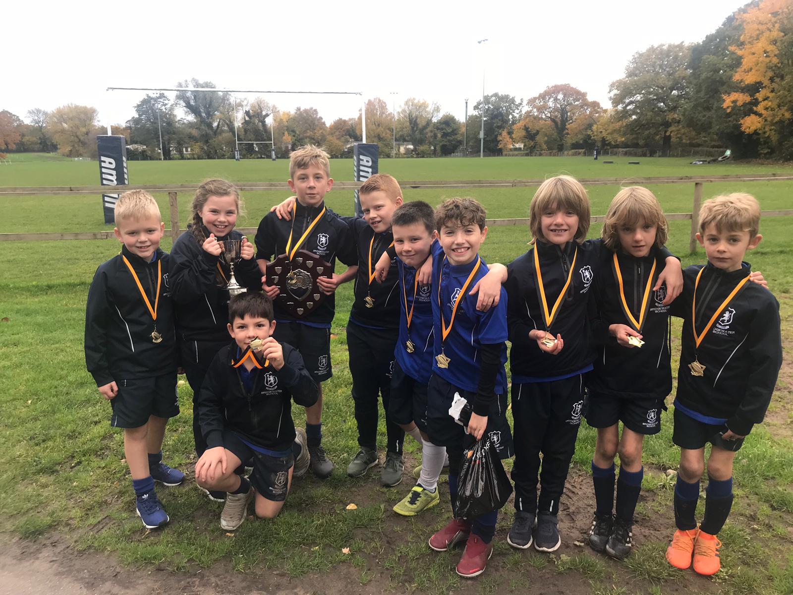 Pupils take tag rugby title for second year running - Bridgewater School