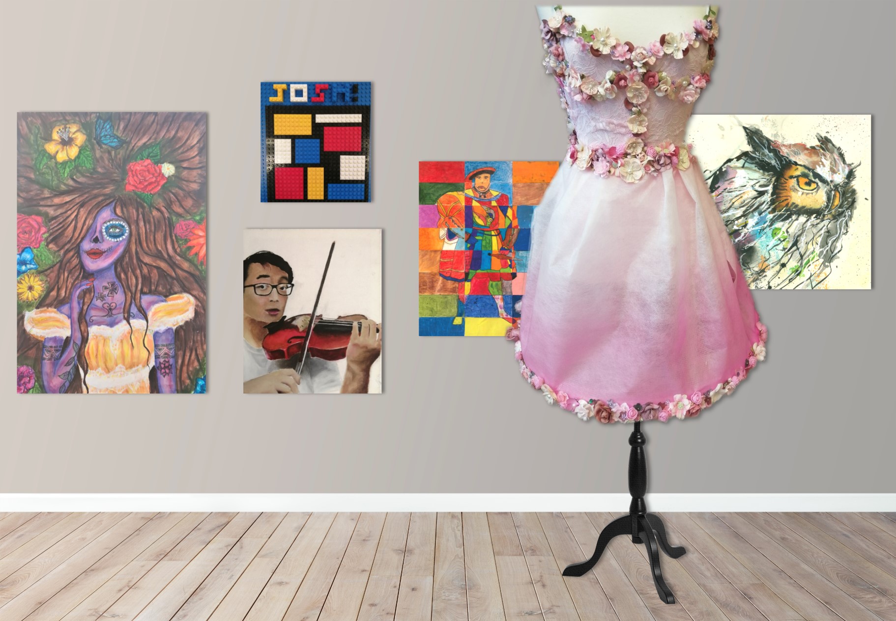 ISA Regional Art Competition Entries - Bridgewater School