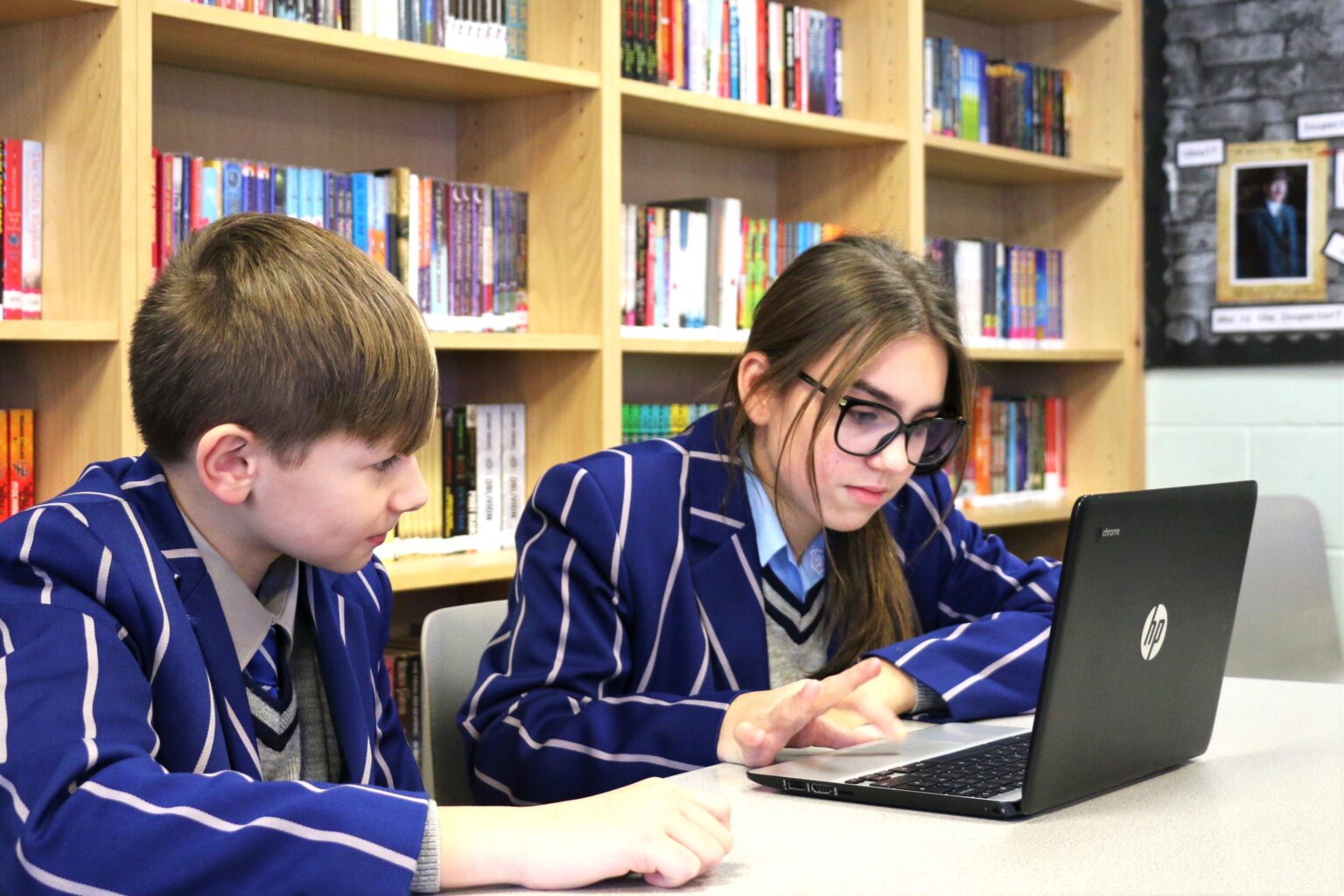 Launch of new virtual library - Bridgewater School