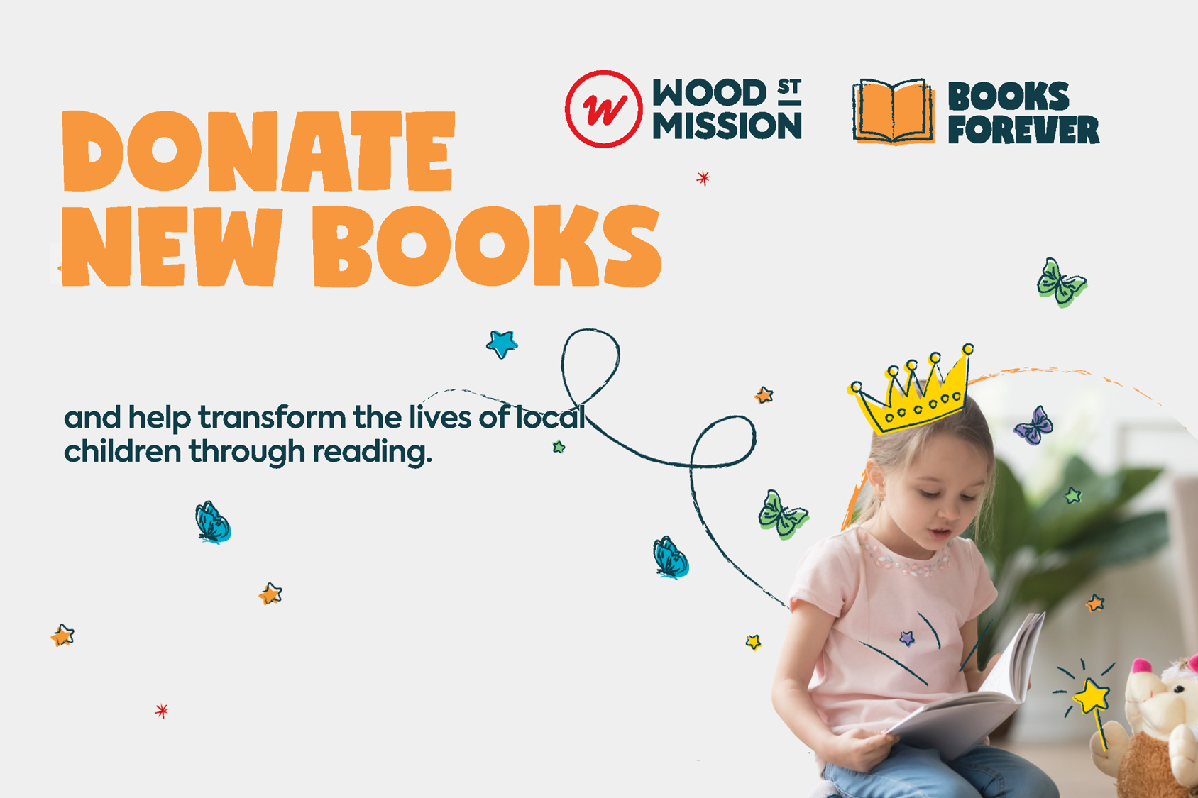 Wood St Mission Books Forever appeal - Bridgewater School